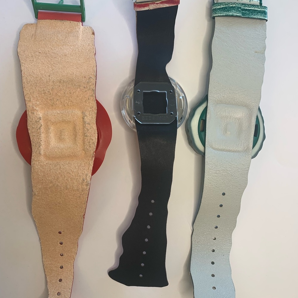 Vintage Swatch Pop Watch Alfred Hofkunst Set - Gem